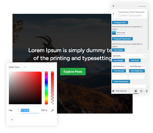 Typography – Colors